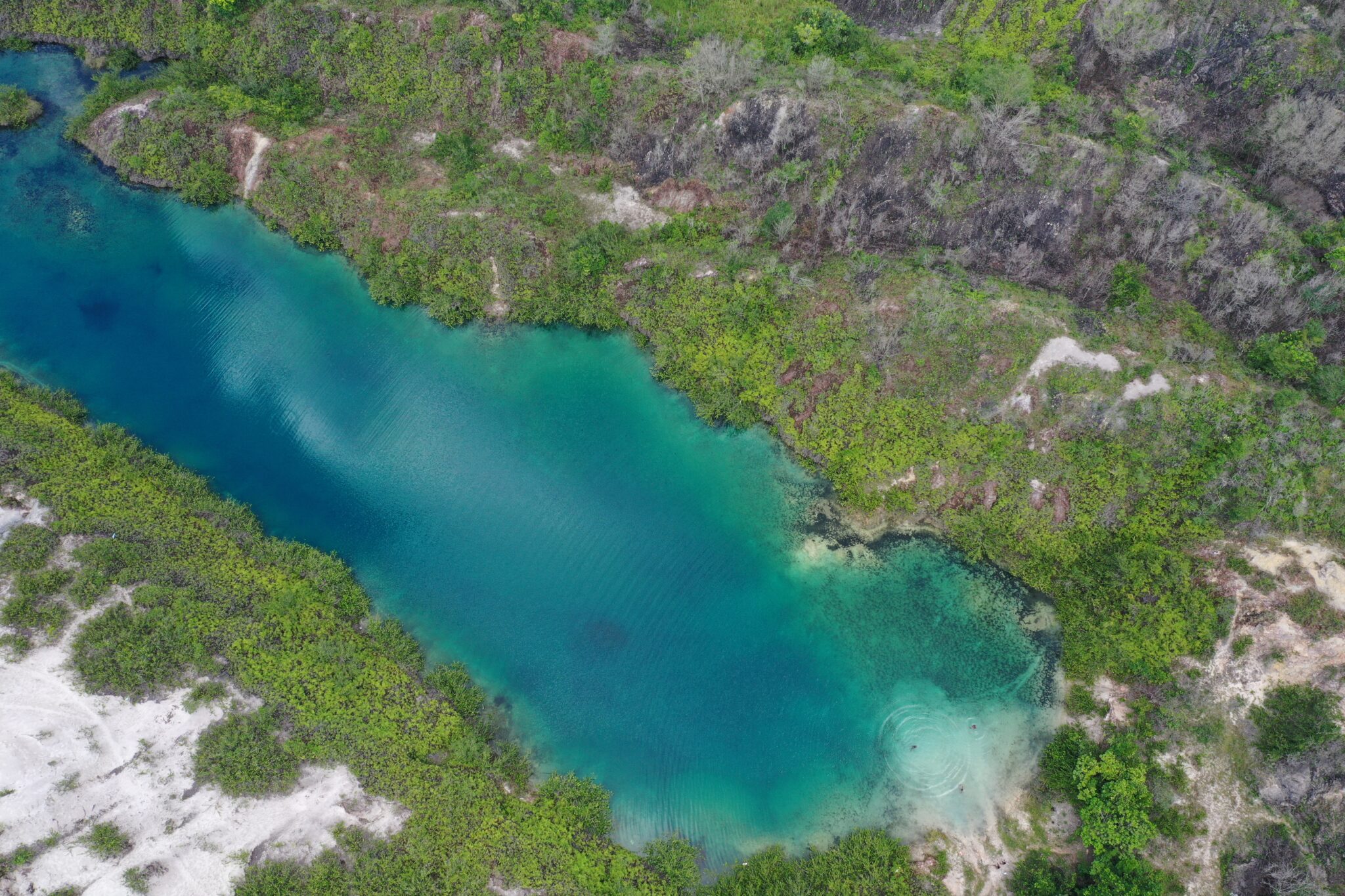 Blue Lakes and White Sands – National Trust