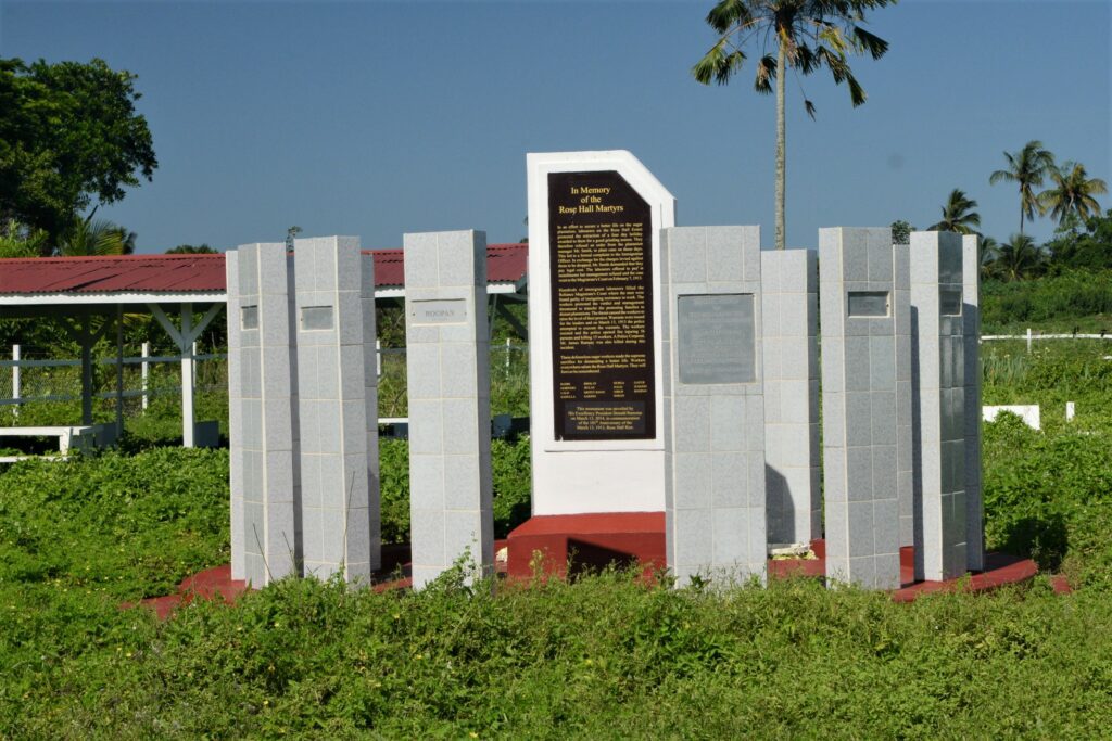 Rose Hall Martyrs’ Memorial – National Trust