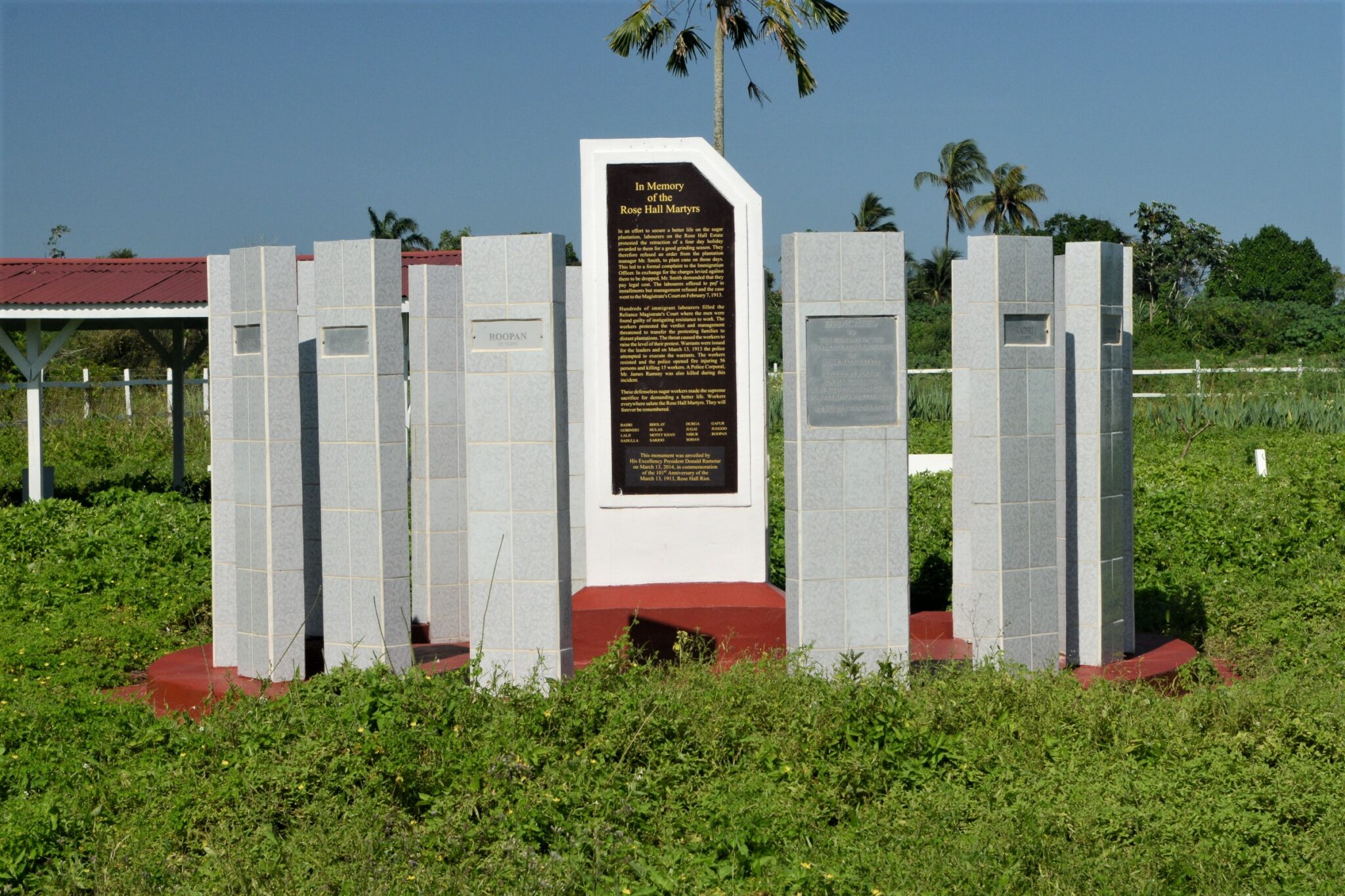 Rose Hall Martyrs’ Memorial – National Trust